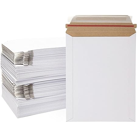 Amazon.com : PSBM Rigid Mailers, 9.75x12.25 Inch, 100 Pack, Kraft Brown ...