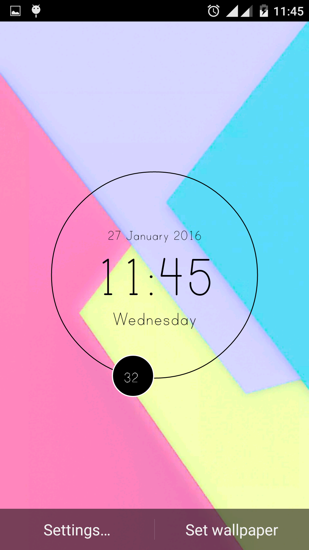 Minimal Clock pro - App on Amazon Appstore