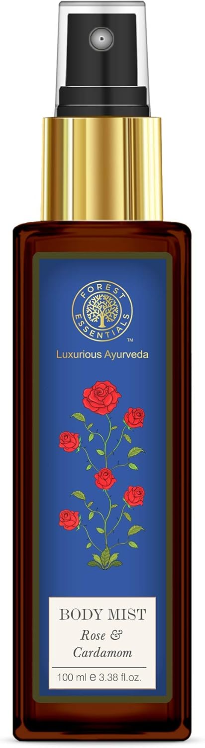 Forest Essentials Rose and Cardamom Body Mist, 100ml : Amazon.co.uk: Beauty