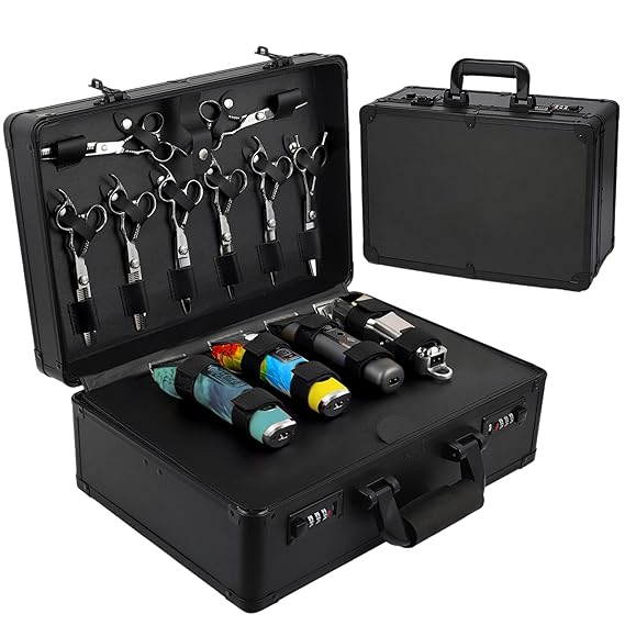 Amazon.com : Barber Case,Barber Carrying Case,Barber Cases for Clippers ...
