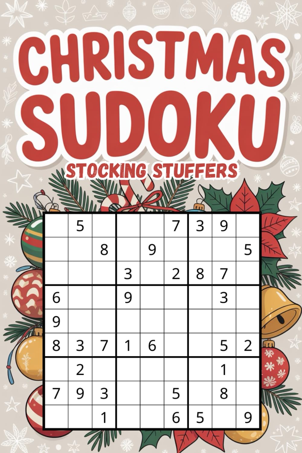 Stocking Stuffers: Christmas Sudoku: Holiday Activity Book with ...