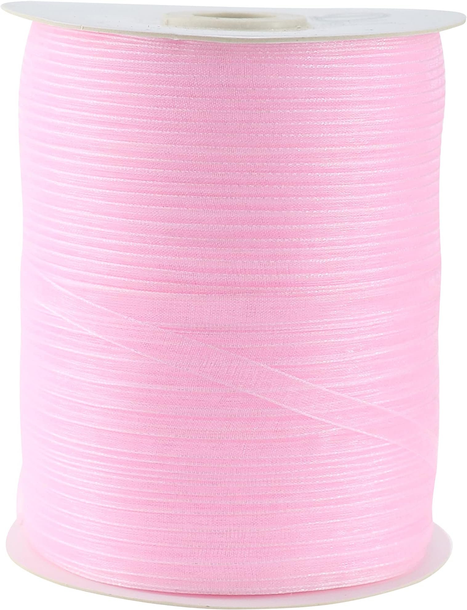 Amazon.com: Mayreel Shimmer Sheer Organza Ribbon 1/4" Light Pink Ribbon ...