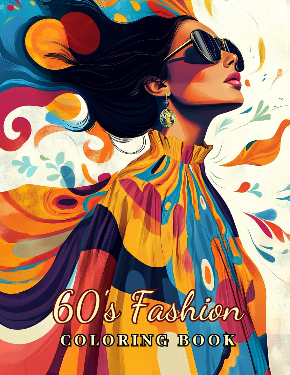 Amazon.com: 60s Fashion Coloring Book: 50 Vintage Stylish Outfits to ...