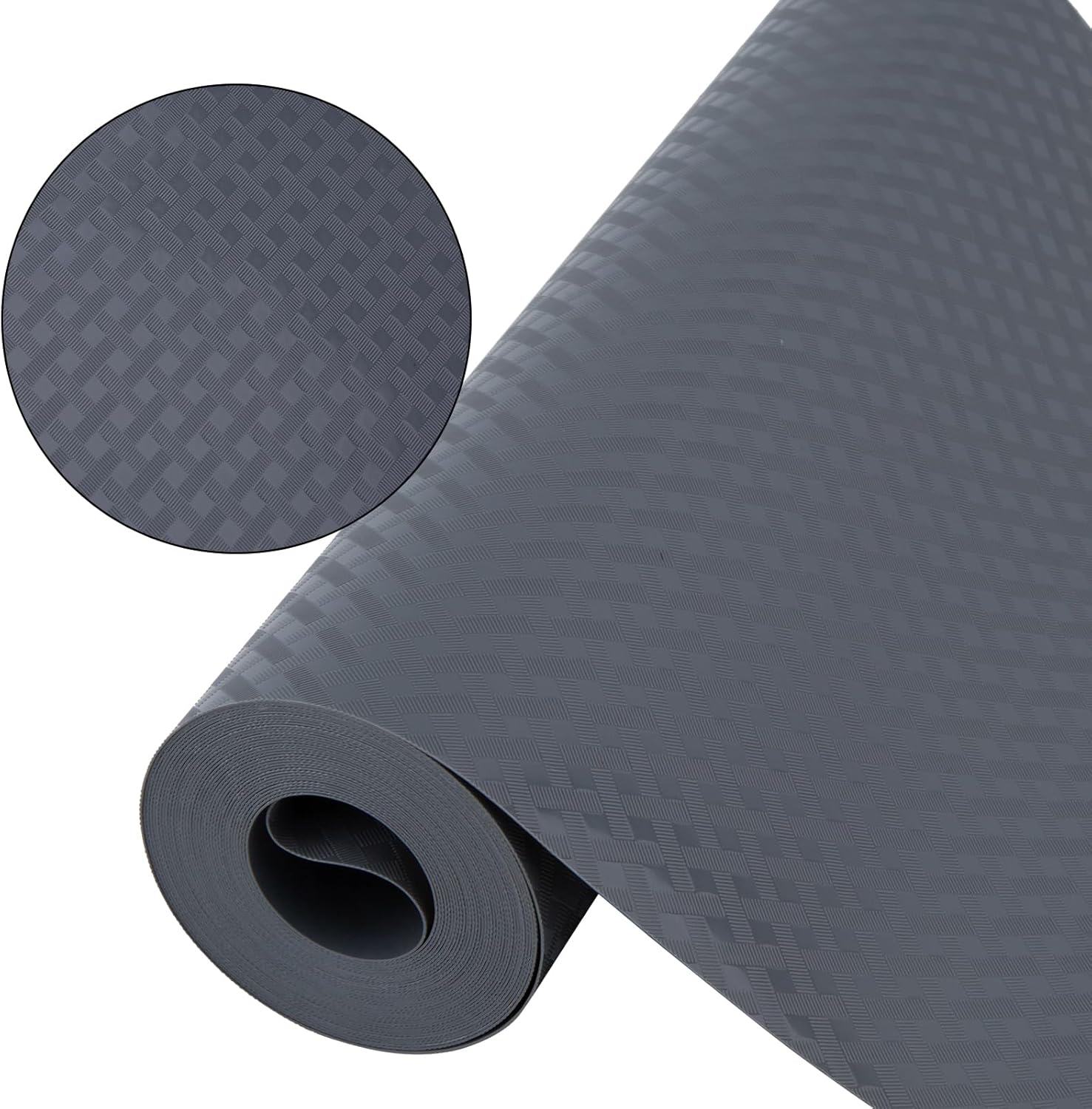 TOROTON Shelf Liners for Kitchen Cabinets, 17.5Inch x 20ft Non Adhesive ...