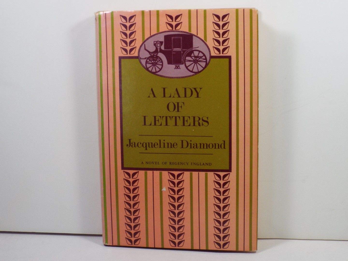 A lady of letters: Diamond, Jacqueline: 9780802707413: Amazon.com: Books