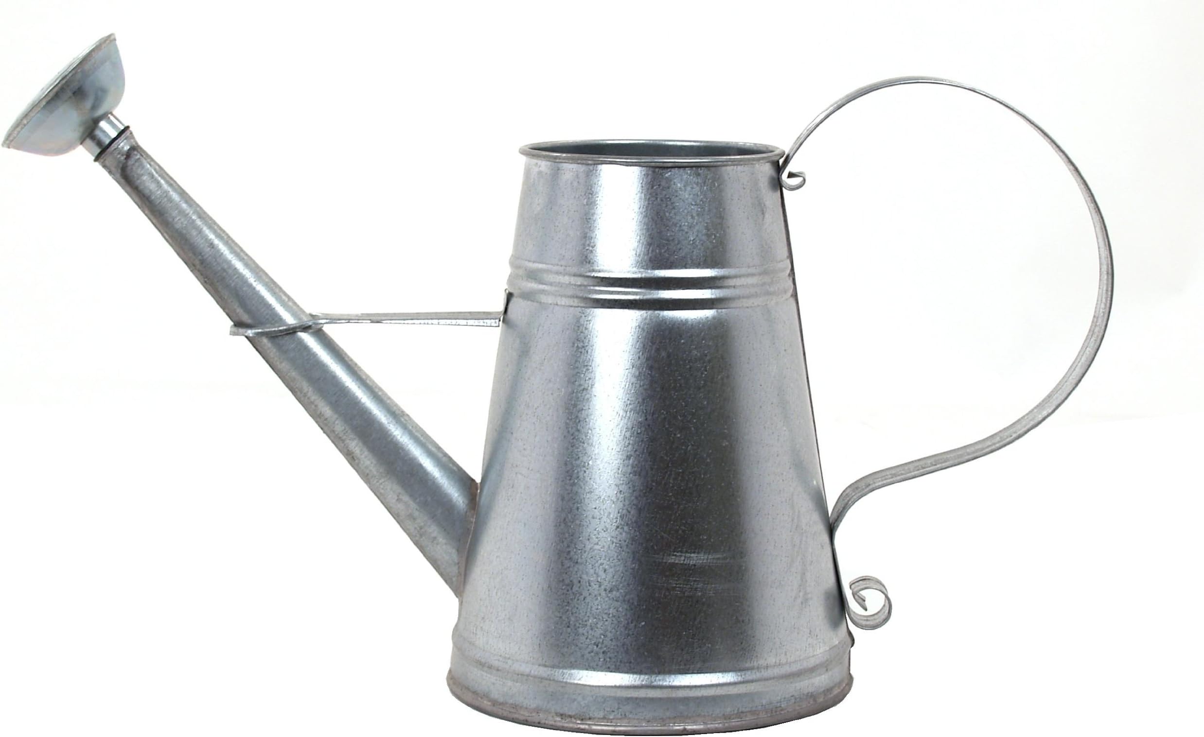 Amazon.com : HIT 8584EXR Galvanized Heavy Gauge Steel Watering Can, 2 ...