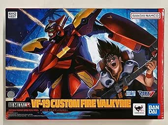 Amazon.co.jp: HI-METAL R VF-19 Kai Fire Valkyrie High Metal R Macross 7 ...