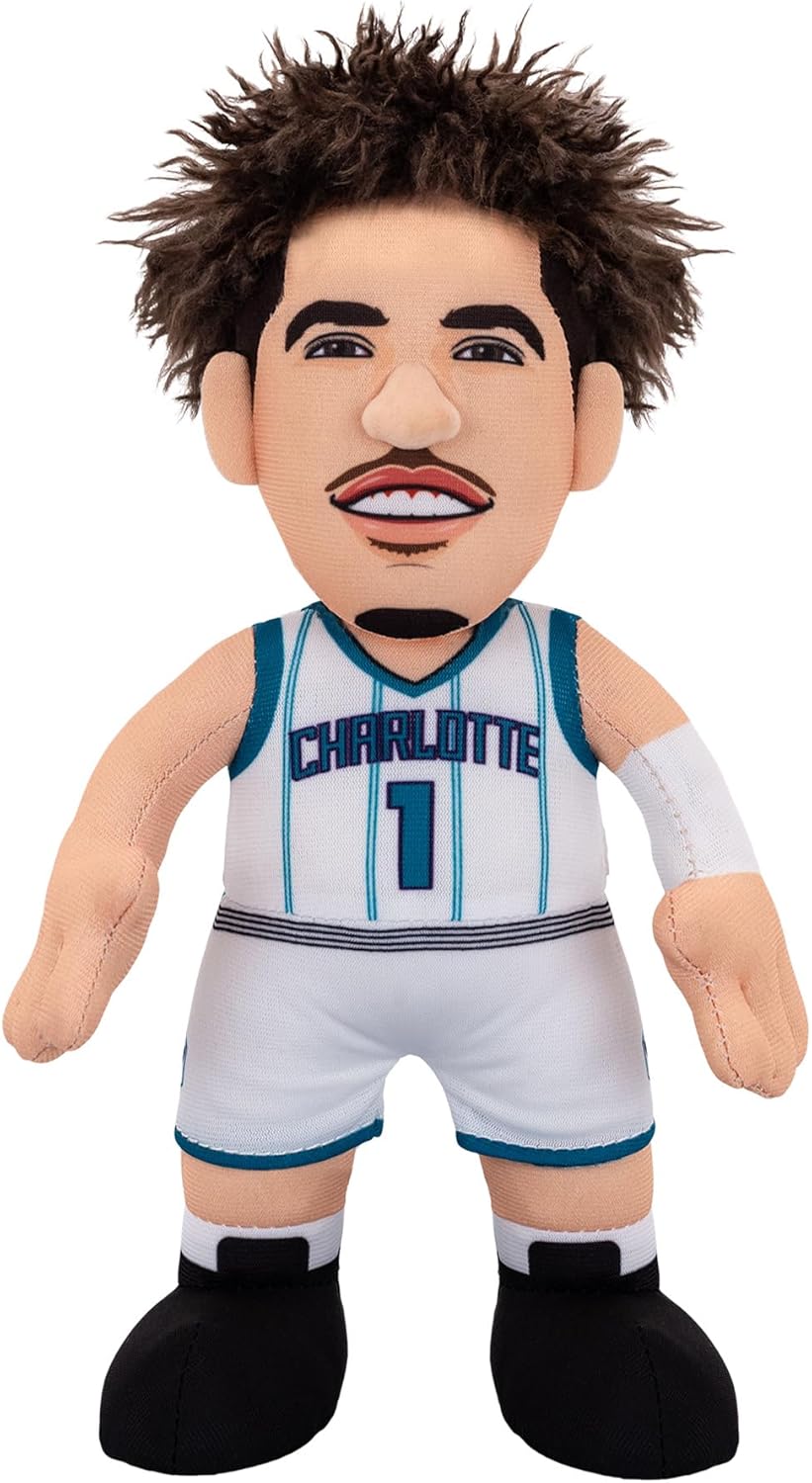 Amazon.com: Bleacher Creatures Charlotte Hornets LaMelo Ball 10" NBA ...