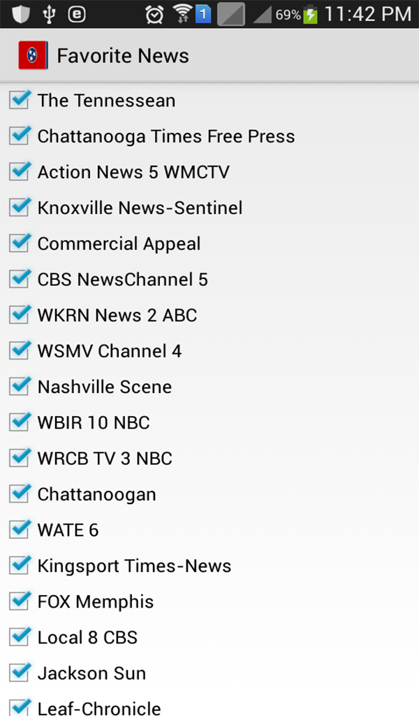 Tennessee News - App on Amazon Appstore