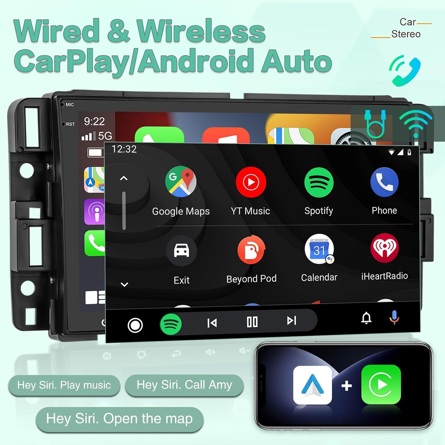 EKAT Android 13 Car Radio (8-inch Touch Screen) User Manual for ...