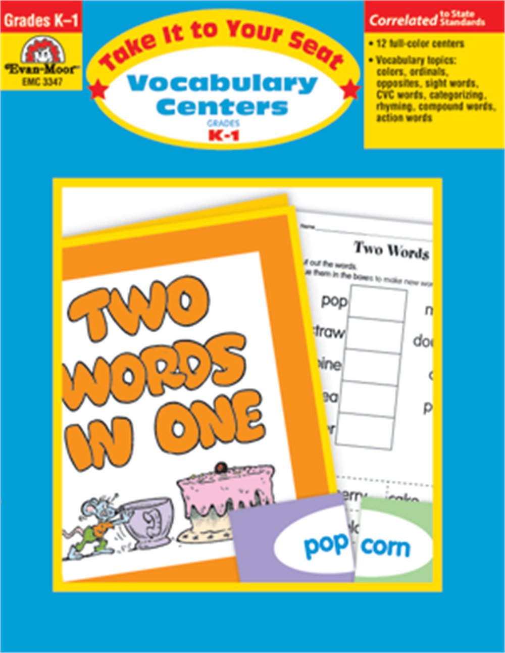 Amazon.com: Take It to Your Seat Vocabulary Centers, Grades K-1: ...