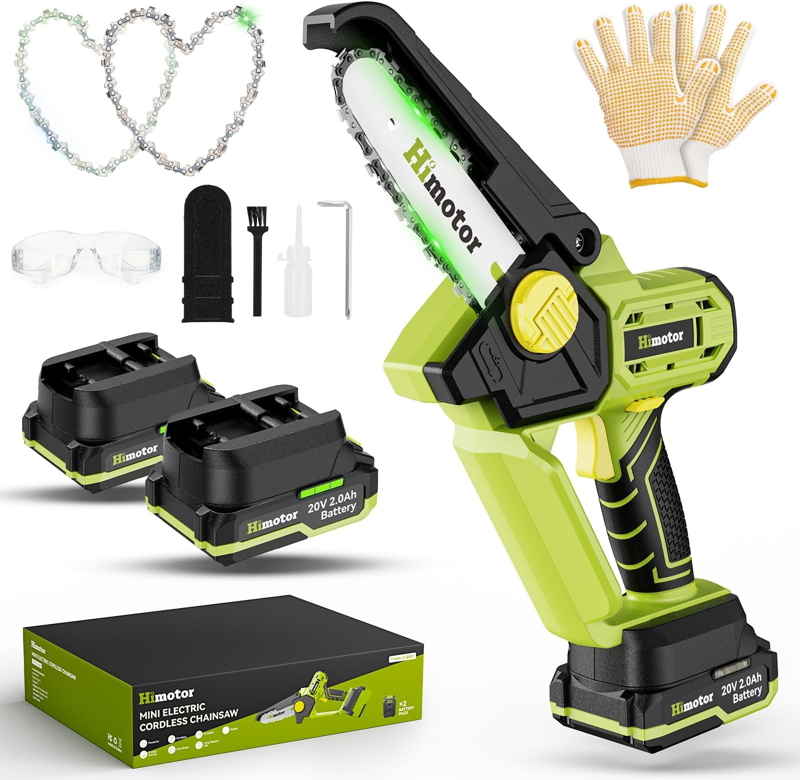 Amazon.com : Ryobi ONE+ 18V 6 in. Battery Compact Pruning Mini Chainsaw ...