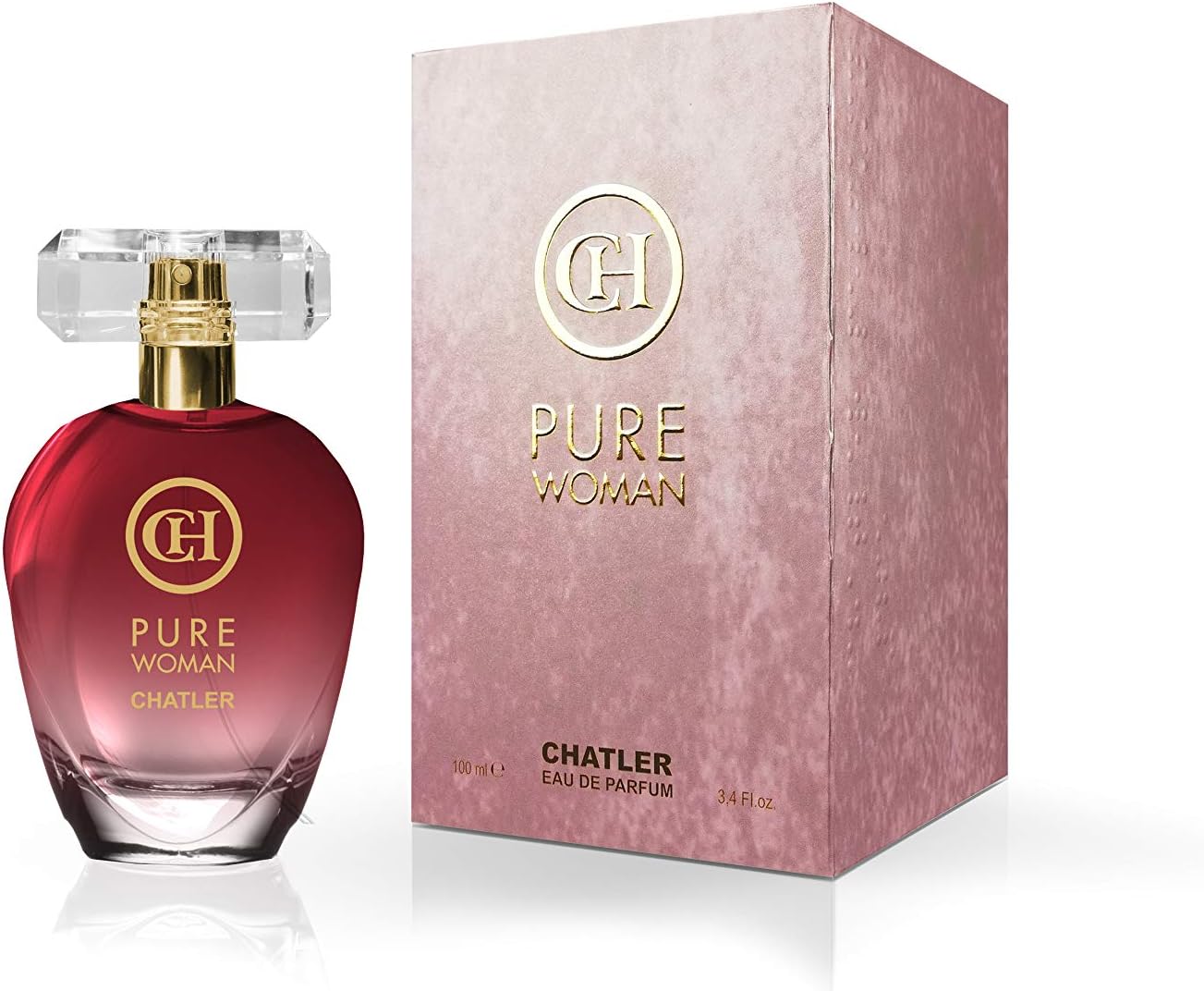 Chatler - Pure Woman - Eau de parfum 100 ml : Amazon.fr: Beauté et Parfum