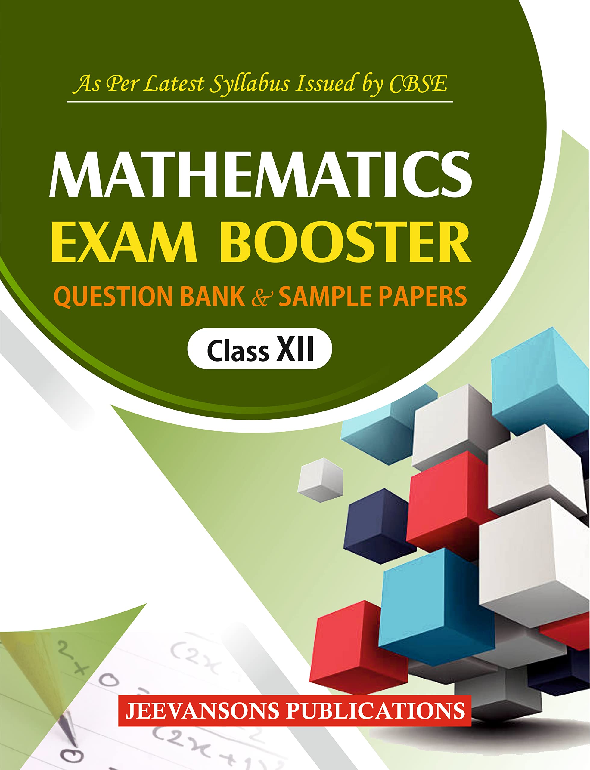 Mathematics Exam Booster (Question Bank & Sample Papers) For Class XII ...