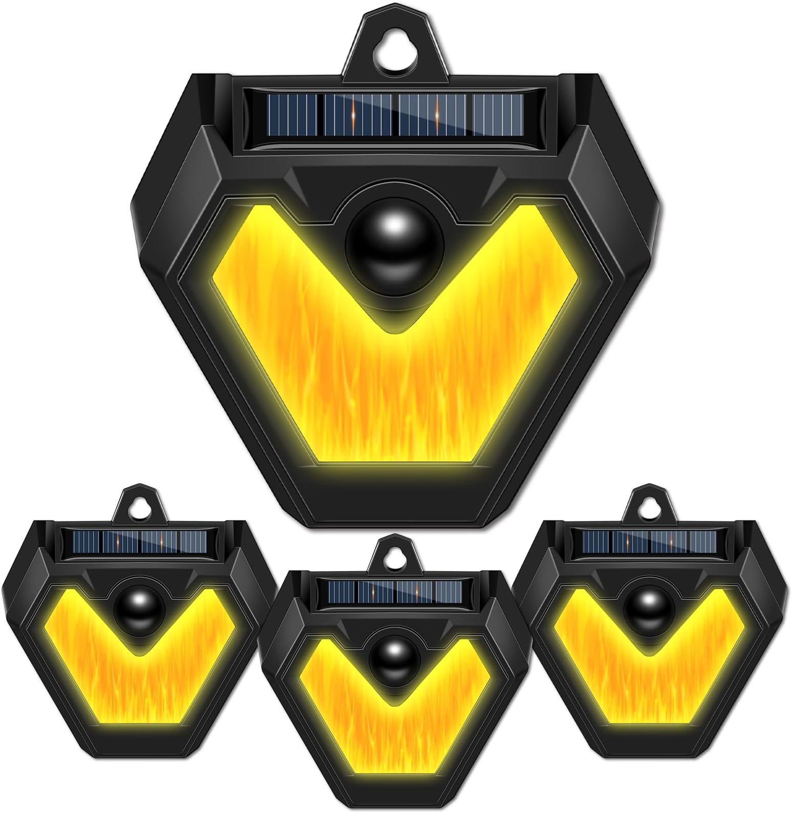 Amazon.com: Upgraded Animal Deterrent 2 Pack - Solar Powered Design w ...