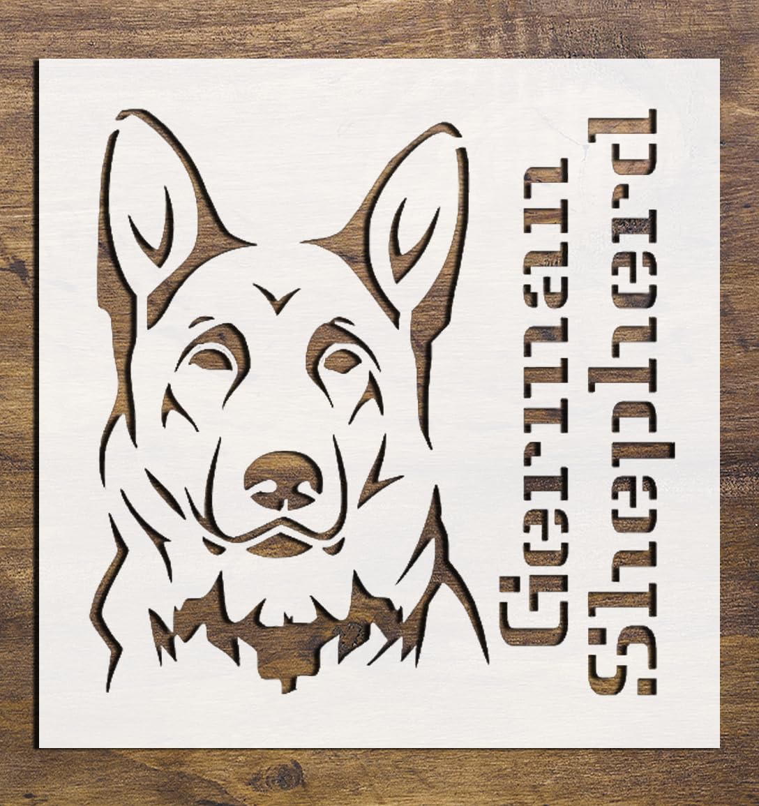 Stencils Crafts Templates Scrapbooking German Shepherd Dog STENCILS