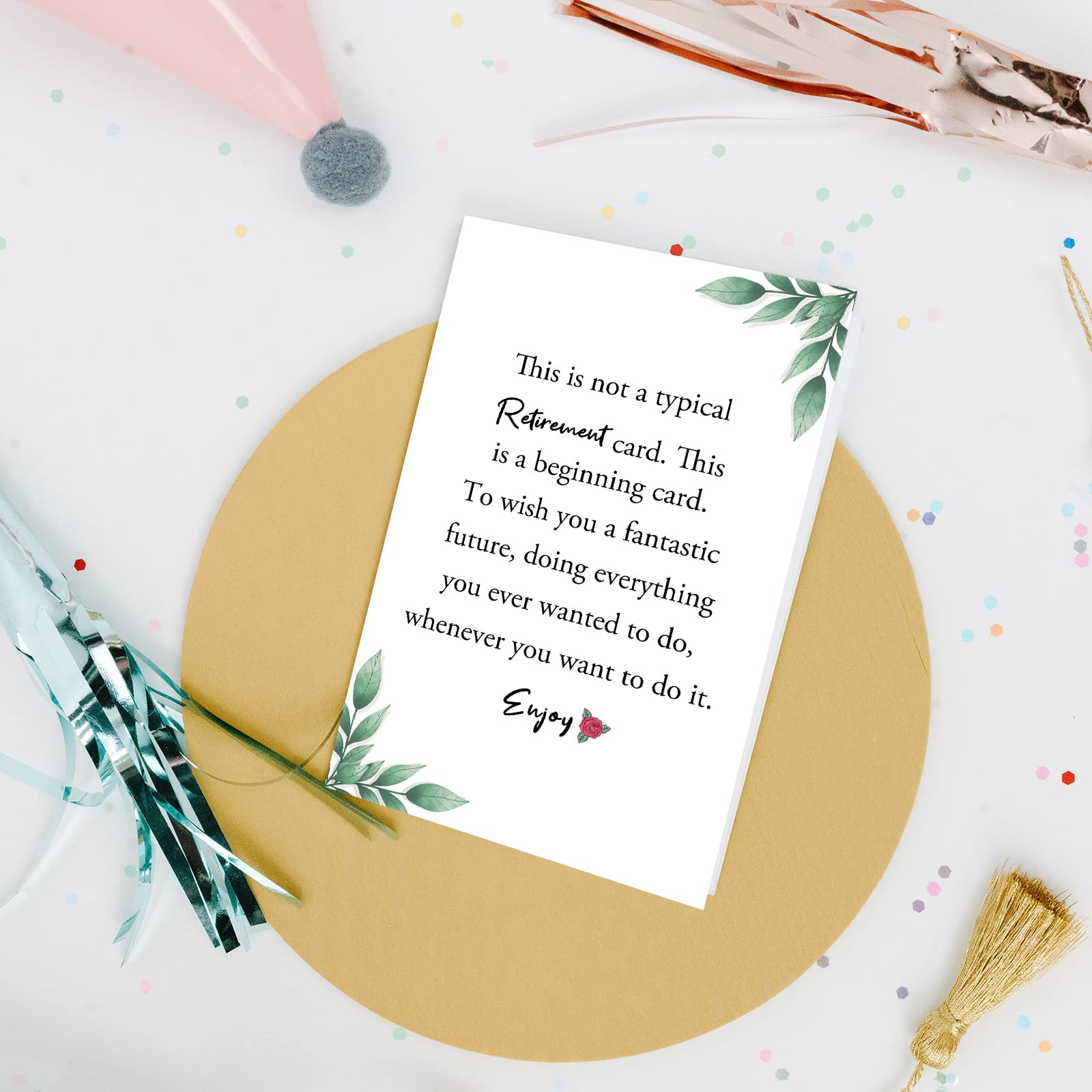 Funny Poem Retirement Card For Coworkers Funny Retirement Card With ...