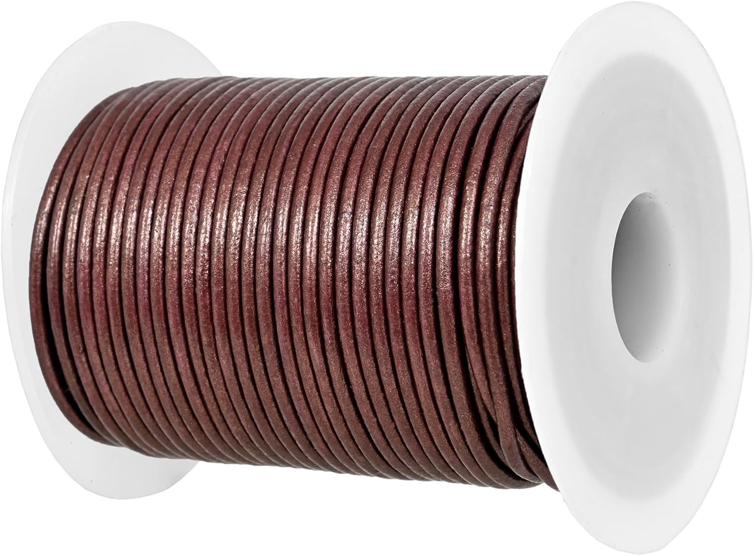 Amazon.com: GENIQUE Real/Genuine Round Leather String Cord for Necklace ...