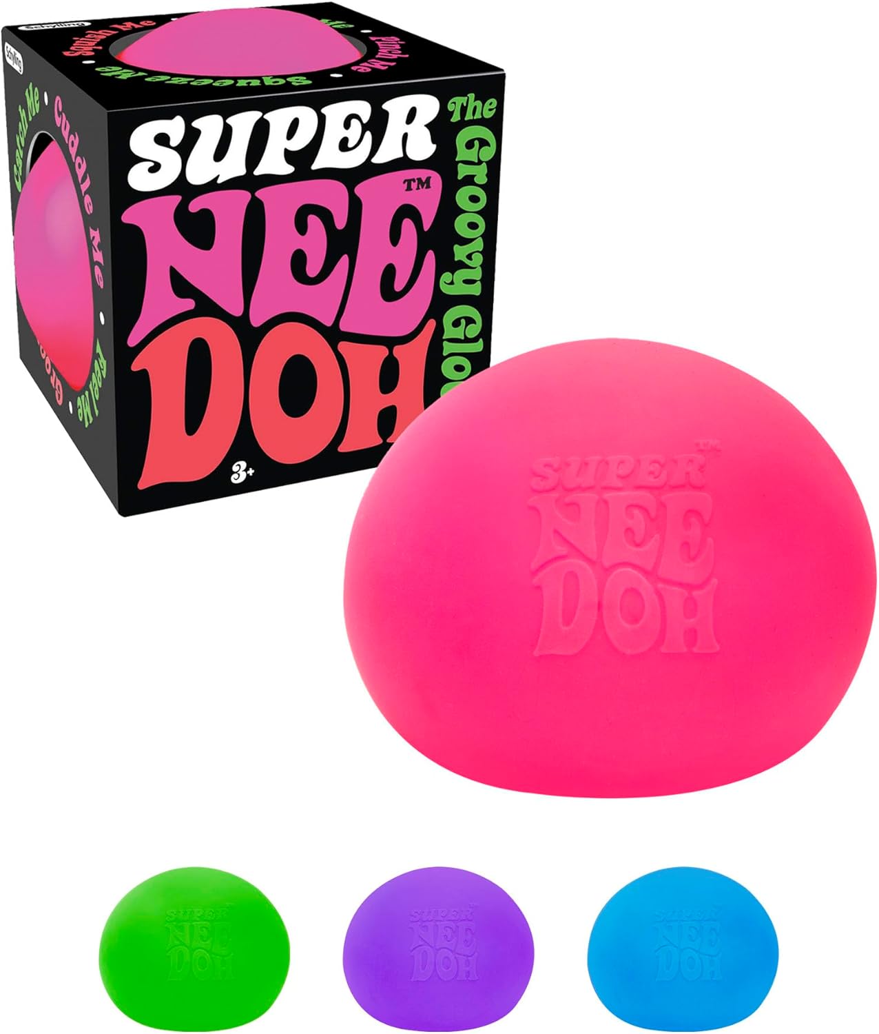 Amazon.com: Schylling Brand Original Super Nee Doh Stress Ball Fidget ...