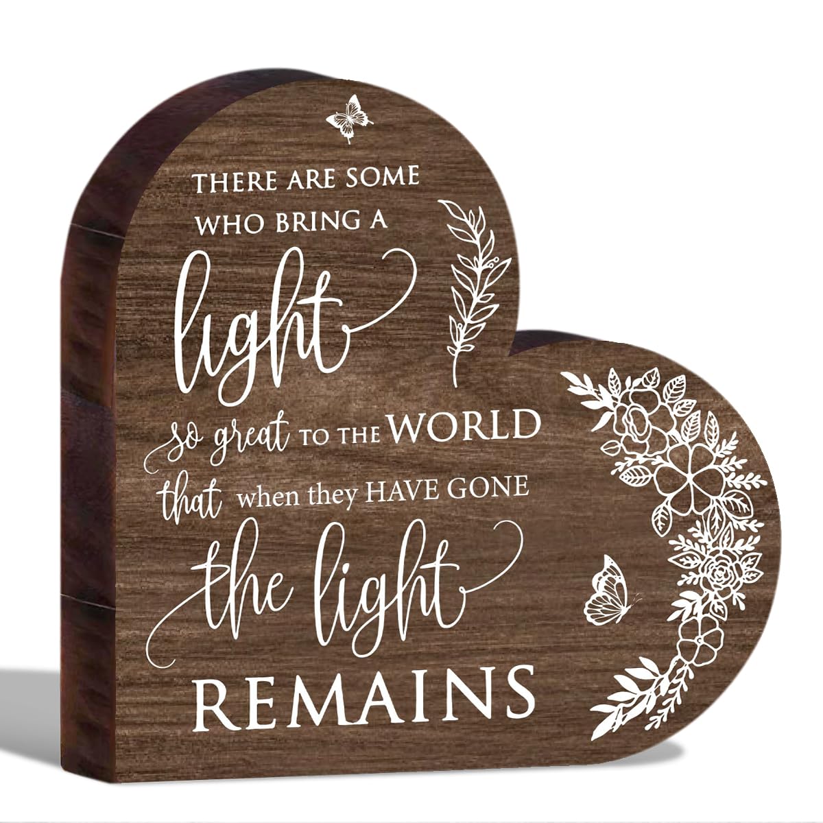 Amazon.com: Sympathy Gifts for Loss of Loved One Wooden Sign ...