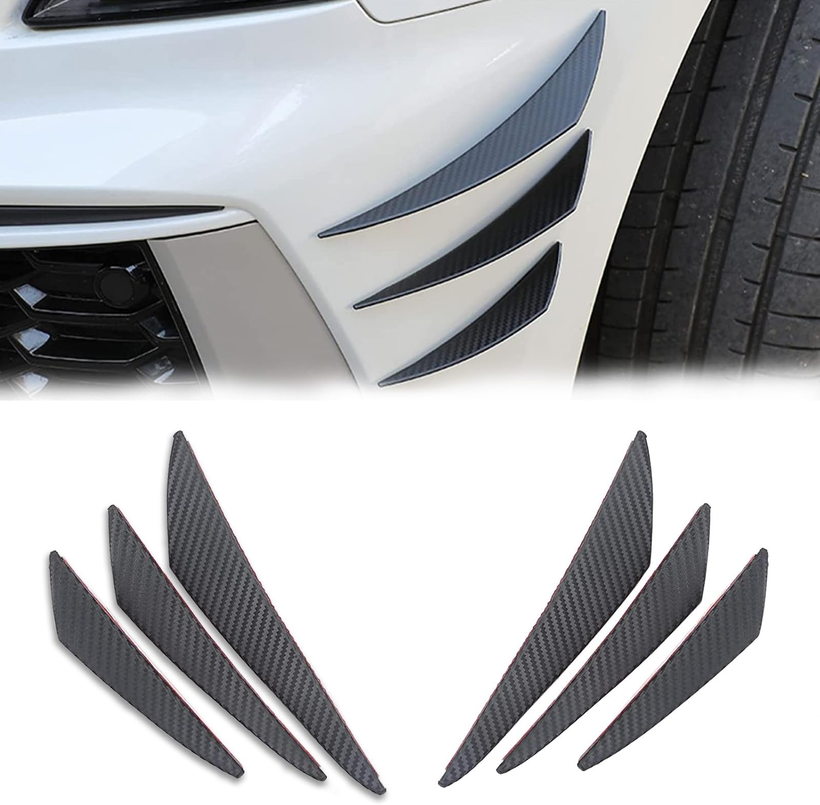 Amazon.com: Ikon Style Winglets Compatible with Universal Vehicles ...