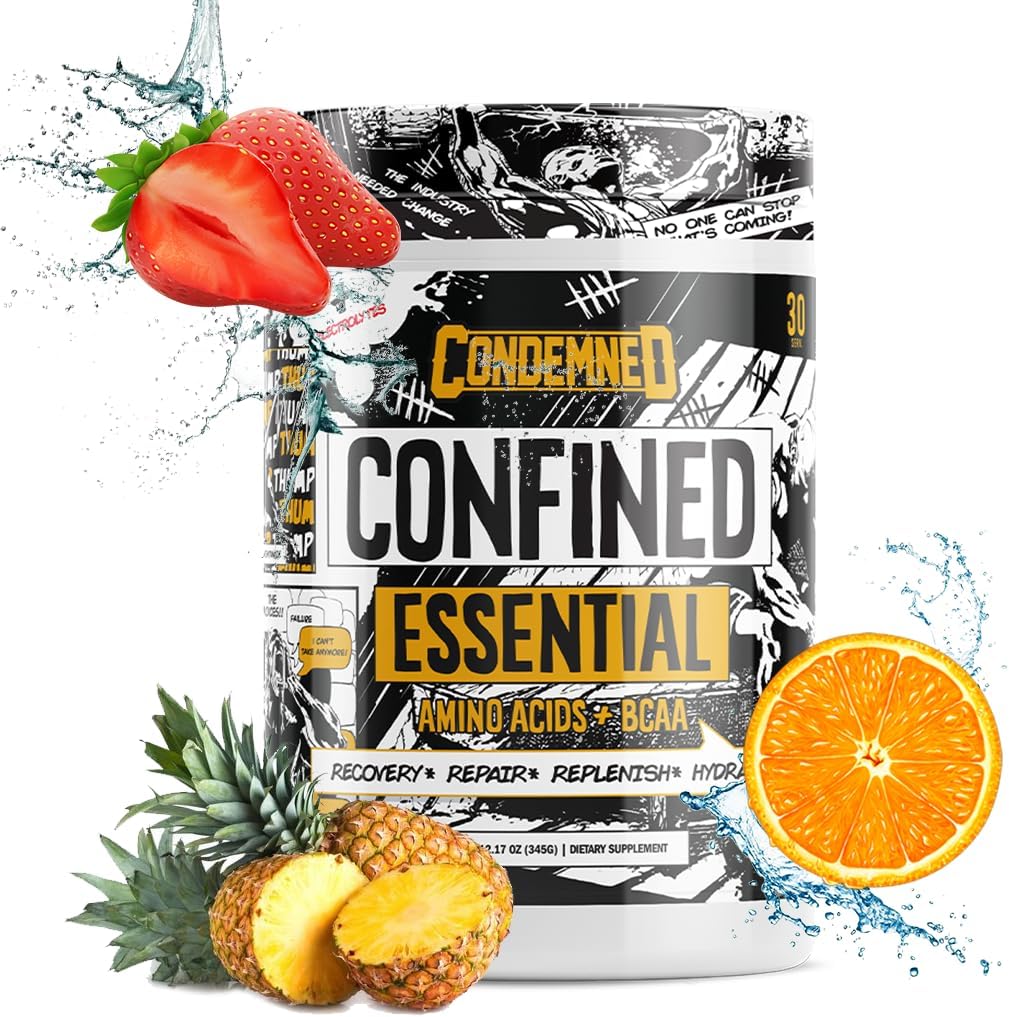Amazon.com: CONDEMNED Labz Confined EAA + BCAA - Intra or Post Workout Muscle Recovery ...