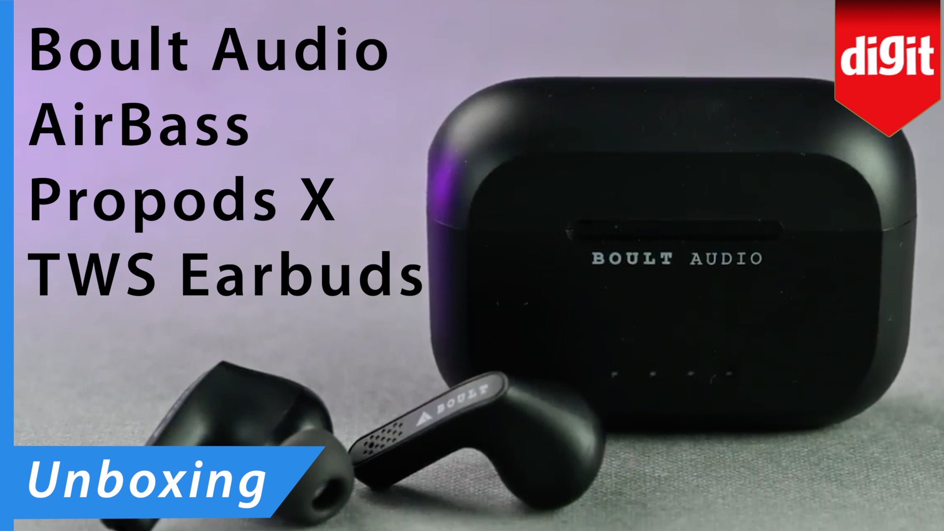Watch Boult Audio AirBass Propods X TWS Earbuds Unboxing on Amazon Live