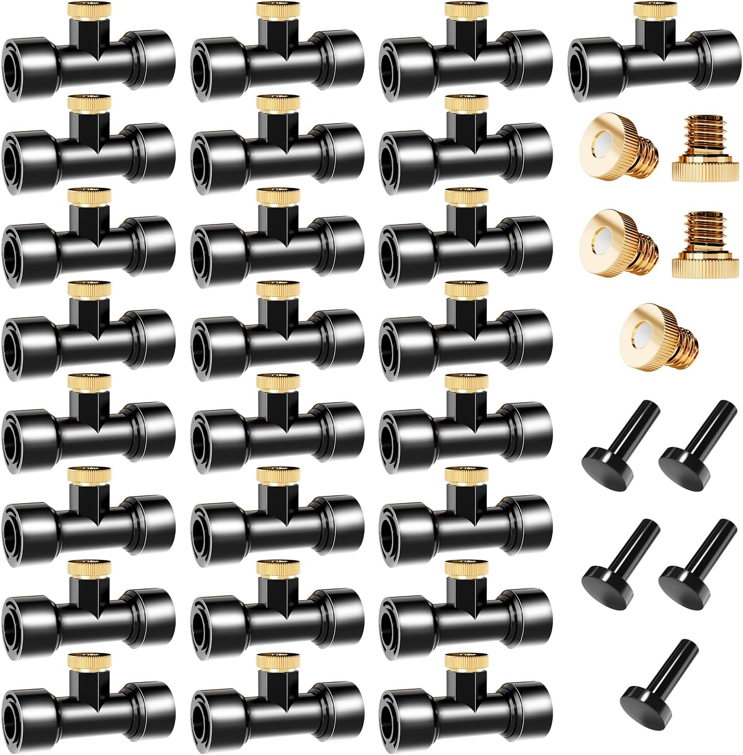 Amazon.com: Misting Nozzles Kit Include 30 Pcs Misting nozzle 25 Pcs ...