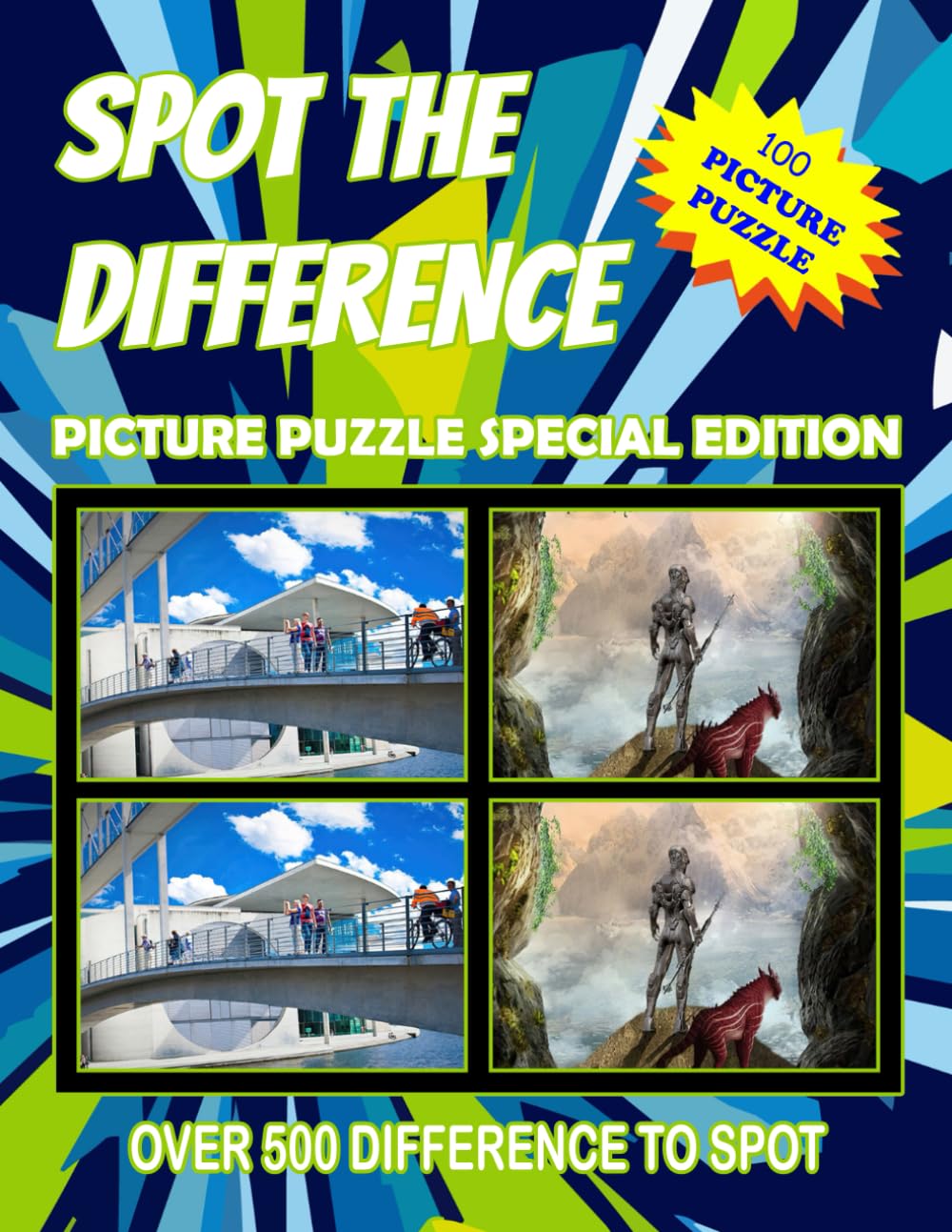 SPOT THE DIFFERENCE SPECIAL EDITION 100 PICTURE PUZZLE: More than 250 ...