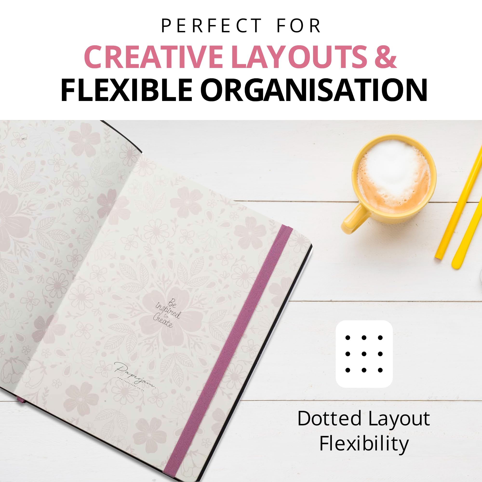 The Papery Premium Flexi A5 Journal 160 Thick Pages 2025 Planner, Journaling Notebooks, Weekly ...