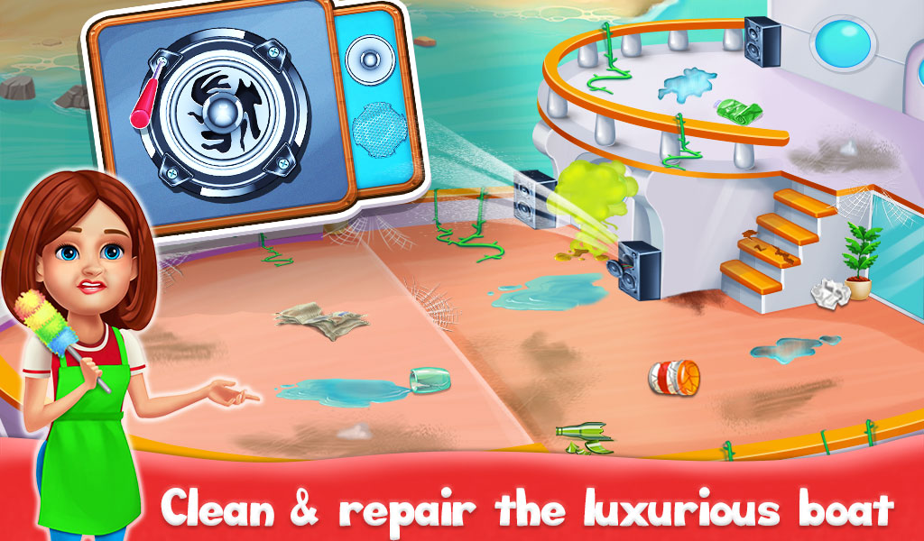 Big Home Cleanup and Wash : House Cleaning Game - App on Amazon Appstore