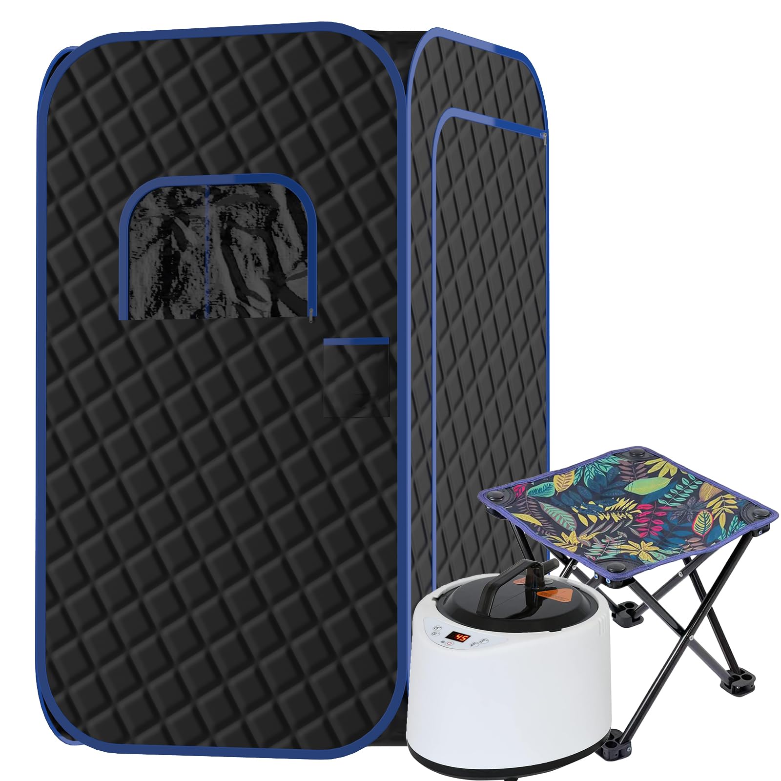 Portable Sauna, Personal Sauna for Home with 2L Steam Generator ...