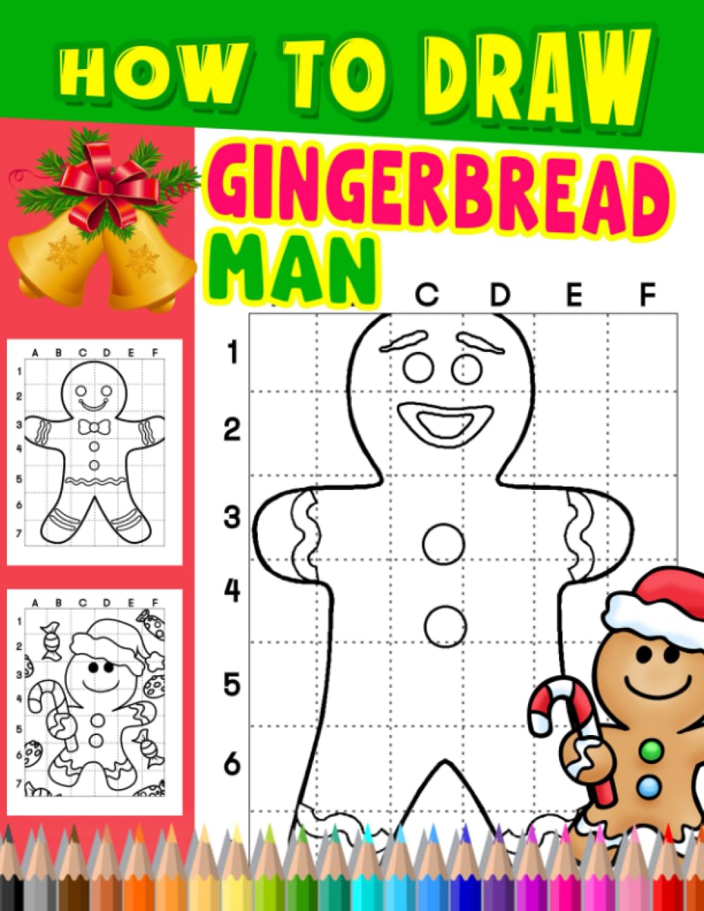 Buy How To Draw Gingerbread Man: Drawing Step by Step 30 Illustrations ...