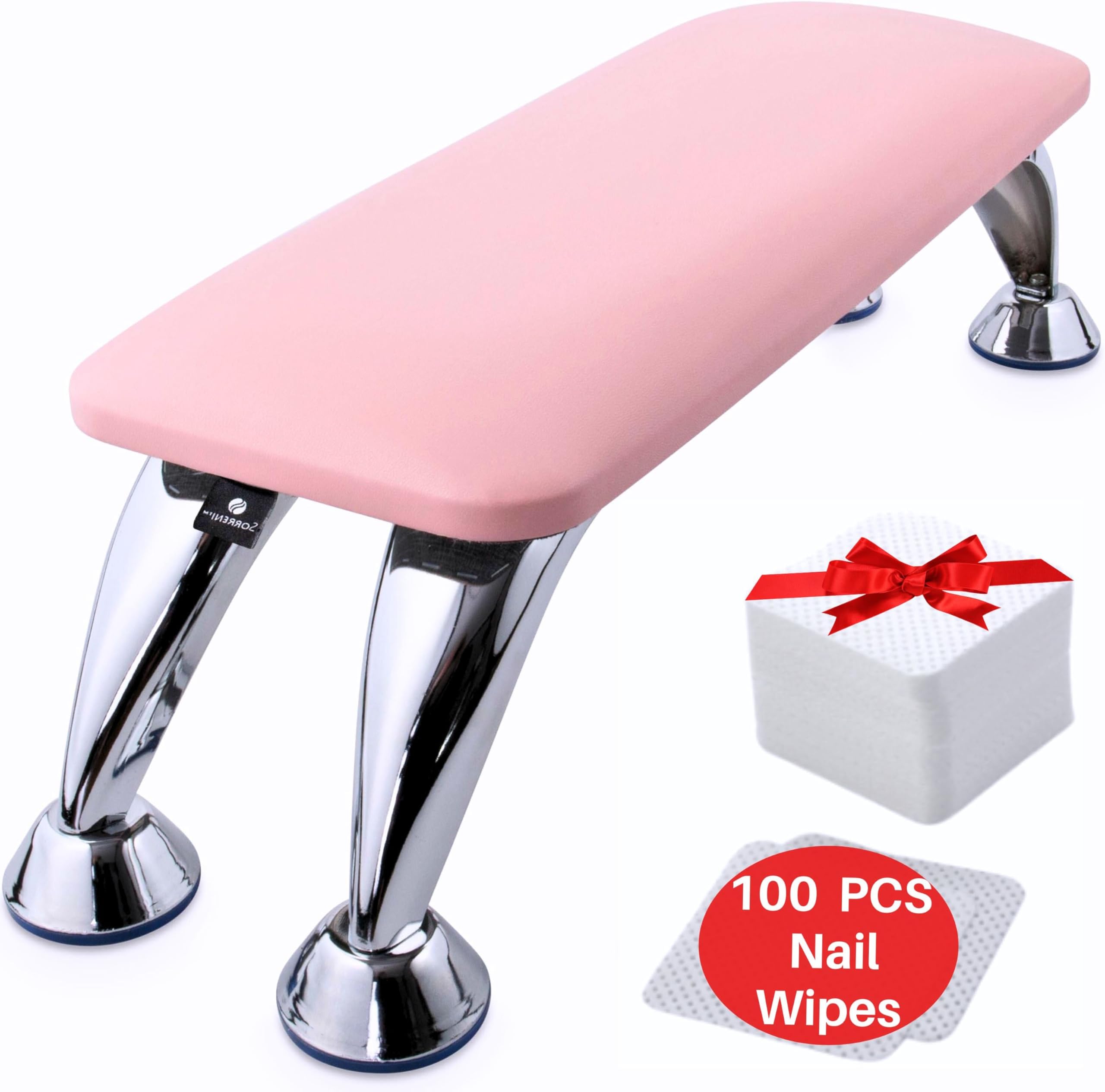 Amazon.com: Sorreni Arm Rest for Nails Tech - Non-Slip Nail Arm Rest ...