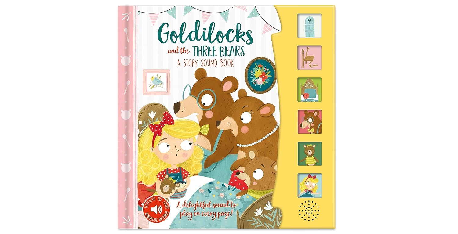 Goldilocks and The Three Bears A Story Sound Book (Fairy Tale 6 Button ...