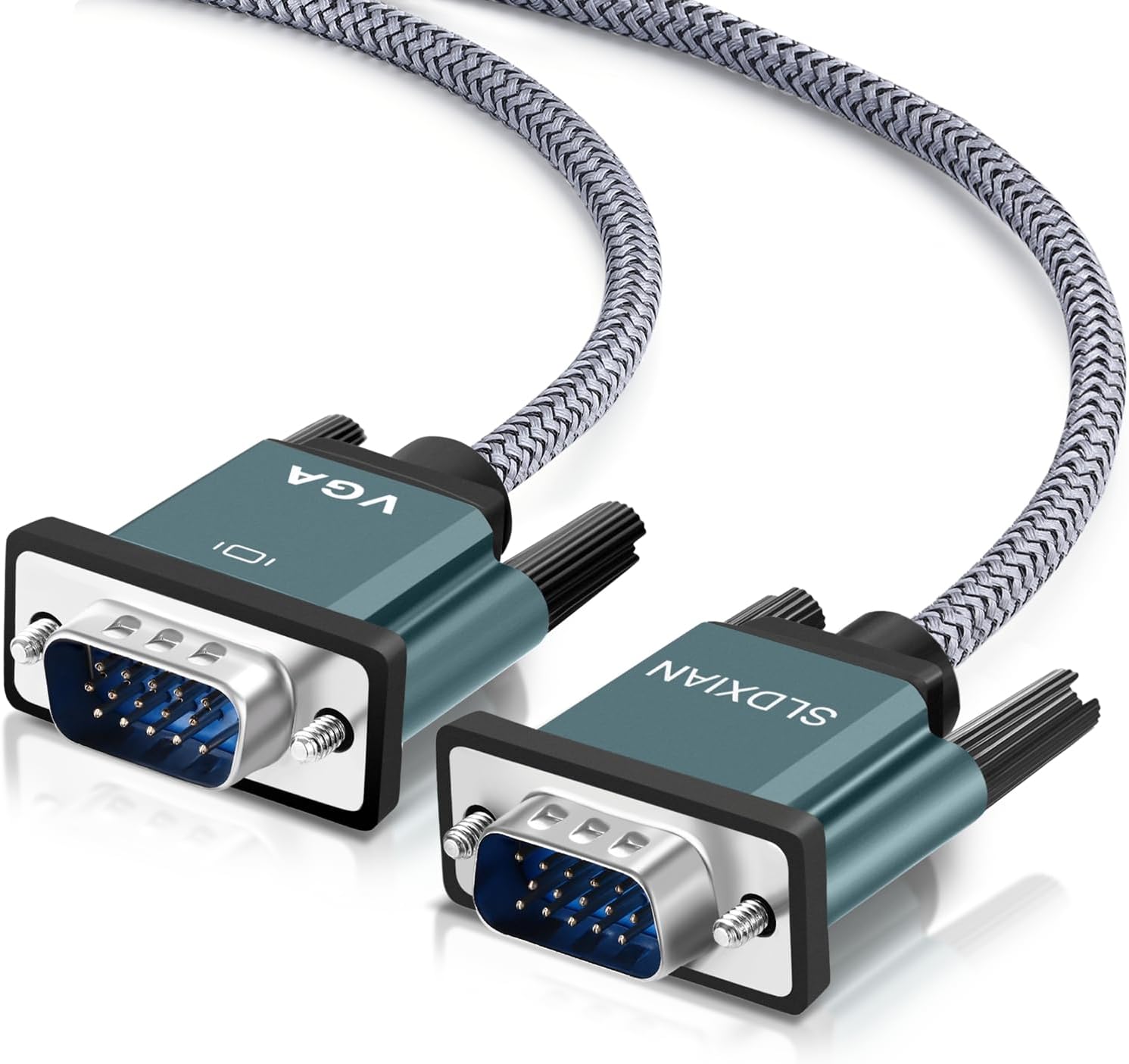 SLDXIAN VGA to VGA Cable, 15 Pin VGA Cable Male to Male 1080P for ...