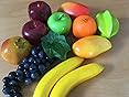 Amazon.com: 12 Pcs Artificial Fruits, Fake Fruit Decoration Realistic ...
