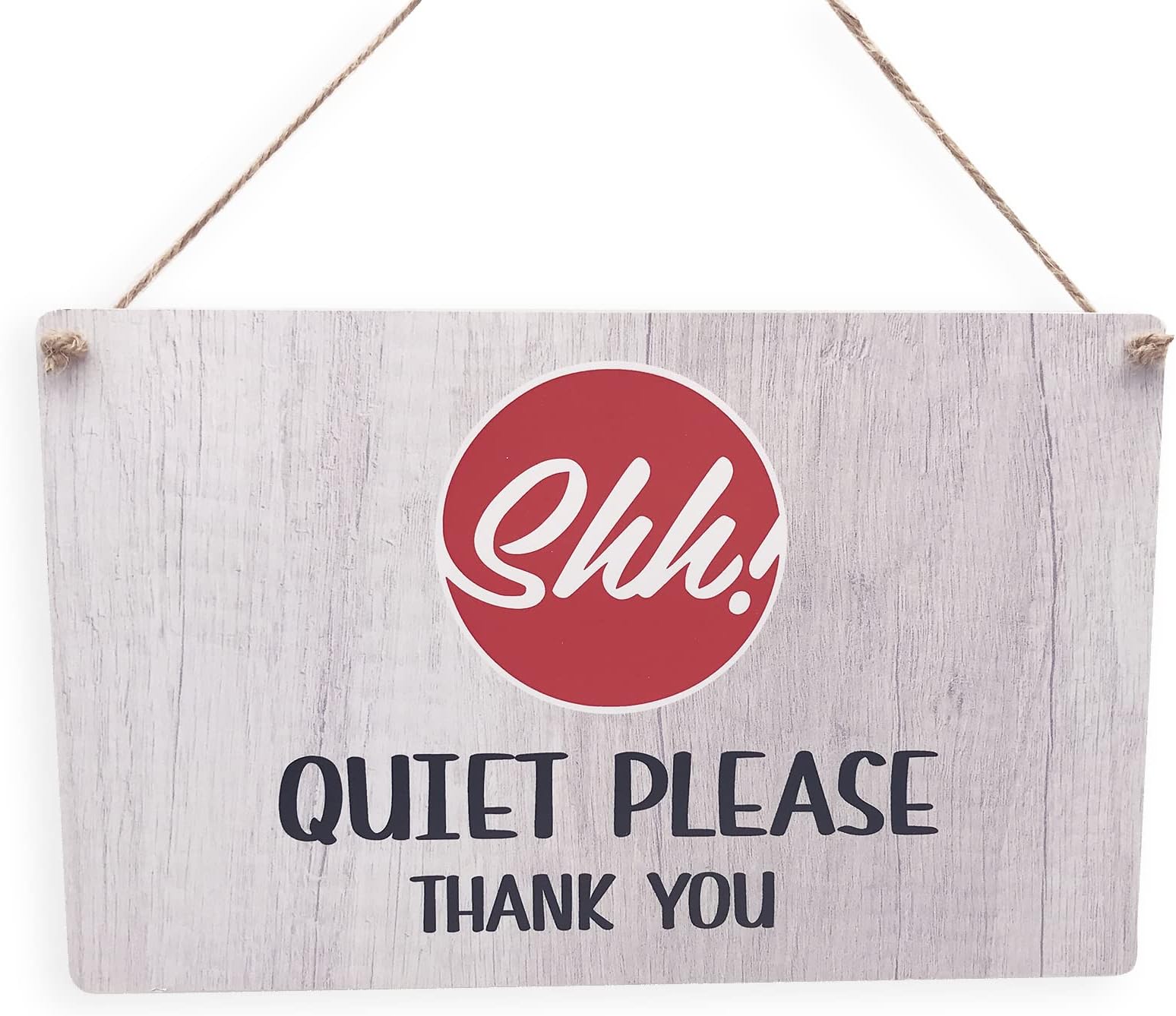 Amazon.com: Quiet Zone Please Be Considerate of Working Staff Metal ...