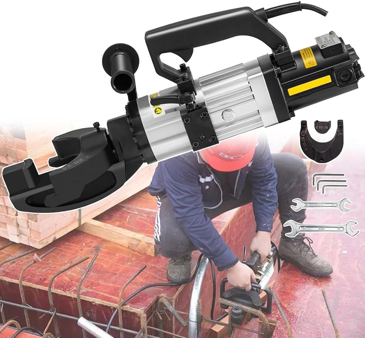 Amazon.com: Electric Rebar Bender - 5s Fast Bending Speed, Hydraulic ...