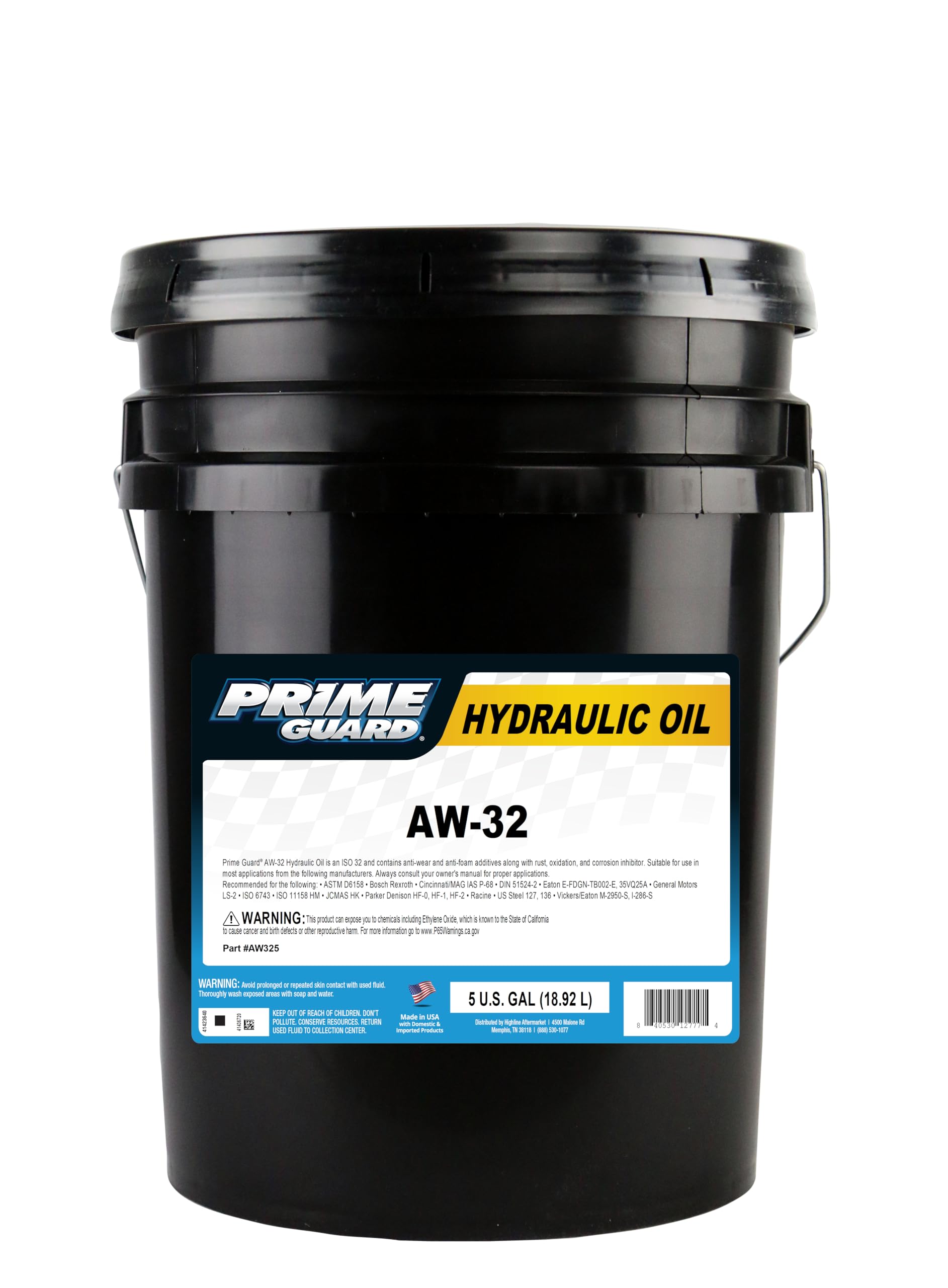 Amazon.com: Prime Guard AW-32 Hydraulic Oil - 5 Gallon : Automotive