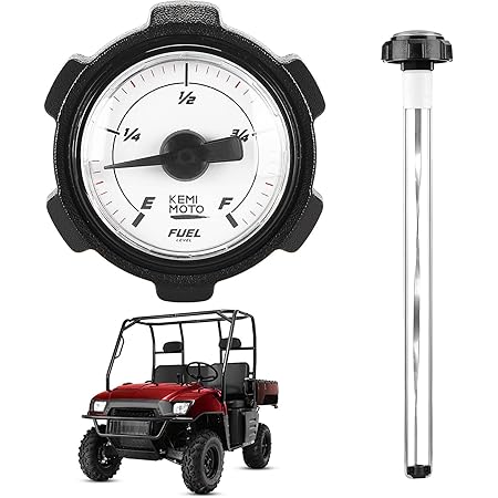 Amazon.com: KEMIMOTO Upgraded UTV Fuel Gas Cap Gauge Compatible with ...