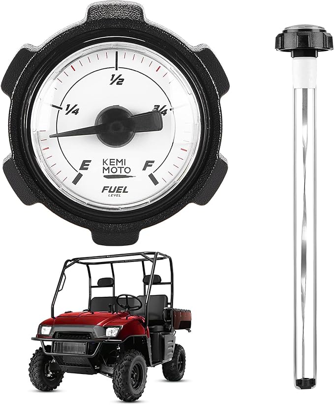 Amazon.com: KEMIMOTO Upgraded UTV Fuel Gas Cap Gauge Compatible with ...