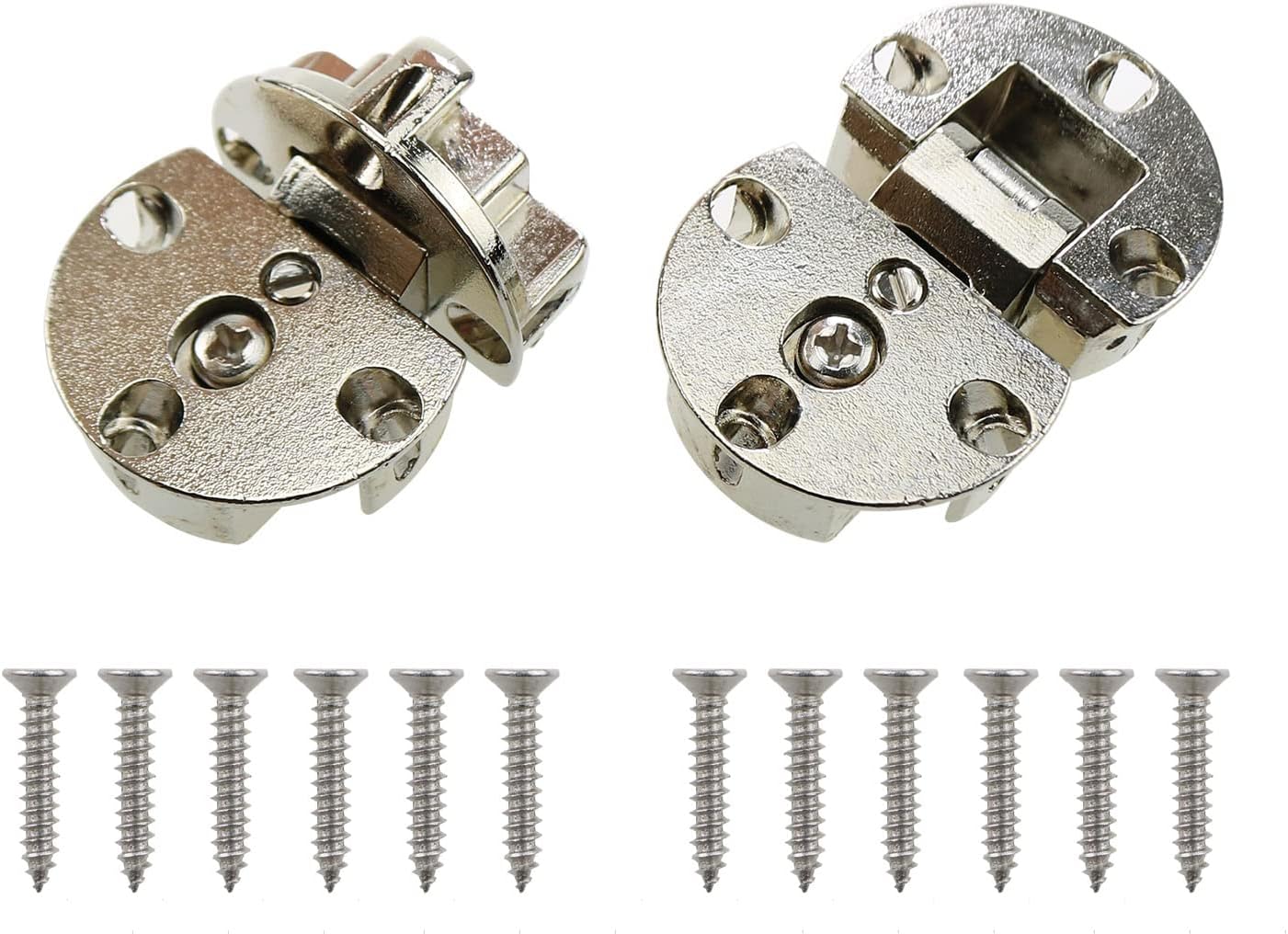 Concealed Hinge MEETOOT 2pcs Self-Supporting Folding Table Hinges 90 ...