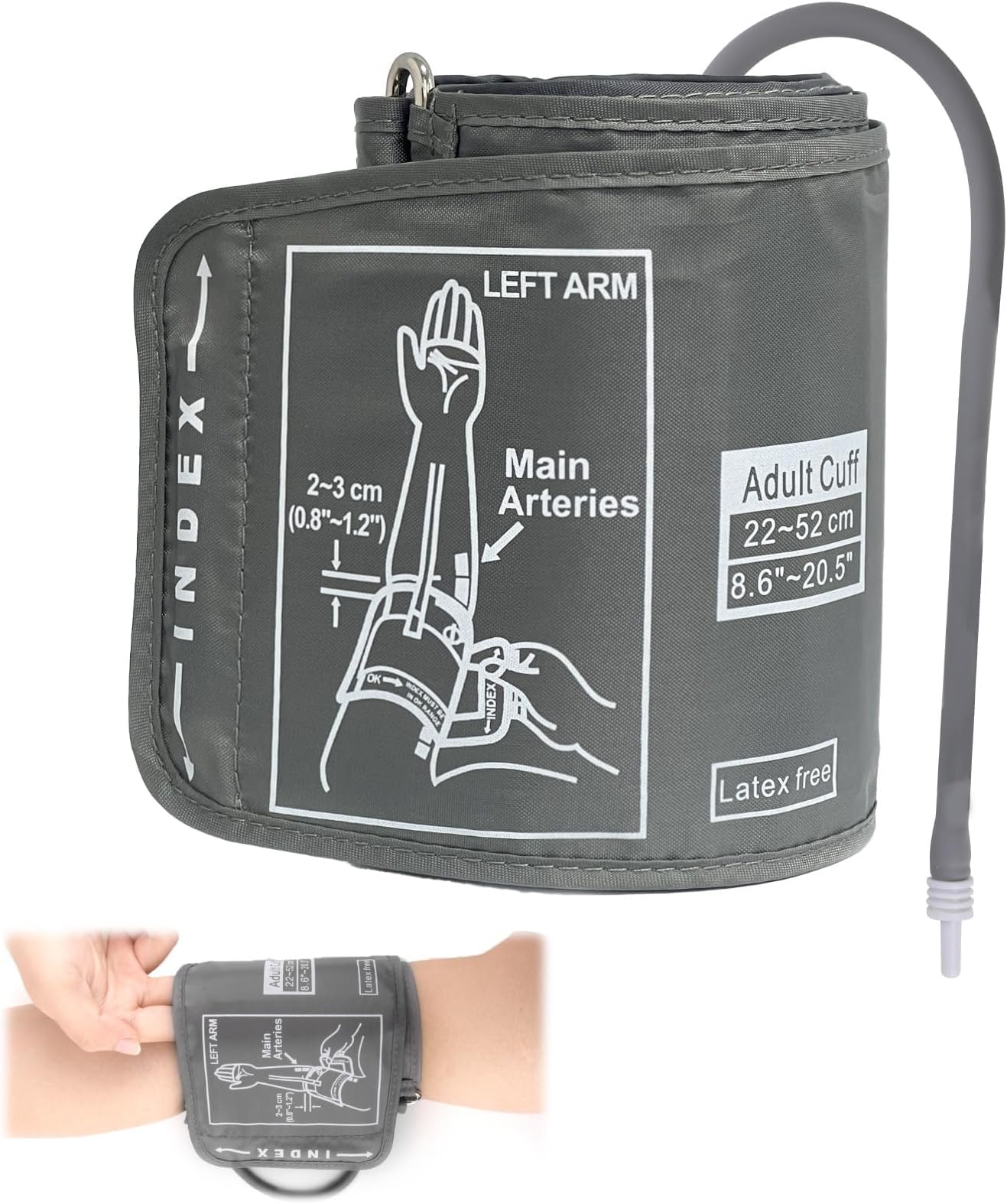 Amazon.com: Replacement Extra Large Cuff for Omron BP Monitors 22-52CM ...