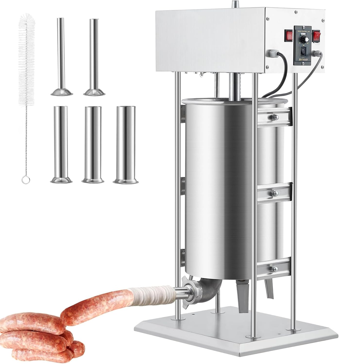 Amazon.com: Sausage Stuffer, 25 L / 53 lbs Capacity, Infinitely ...