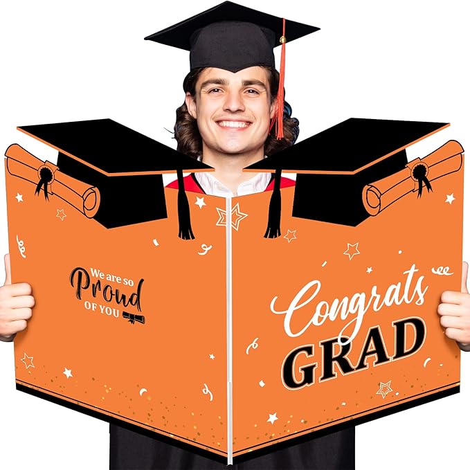 Amazon.com : Roowest Jumbo Graduation Card Guest Book 2025 Graduation ...