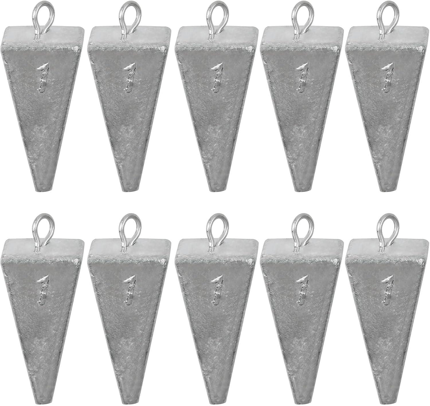 Fishing Weights Pyramid Sinkers Weights Fishing Weights Sinkers Split ...