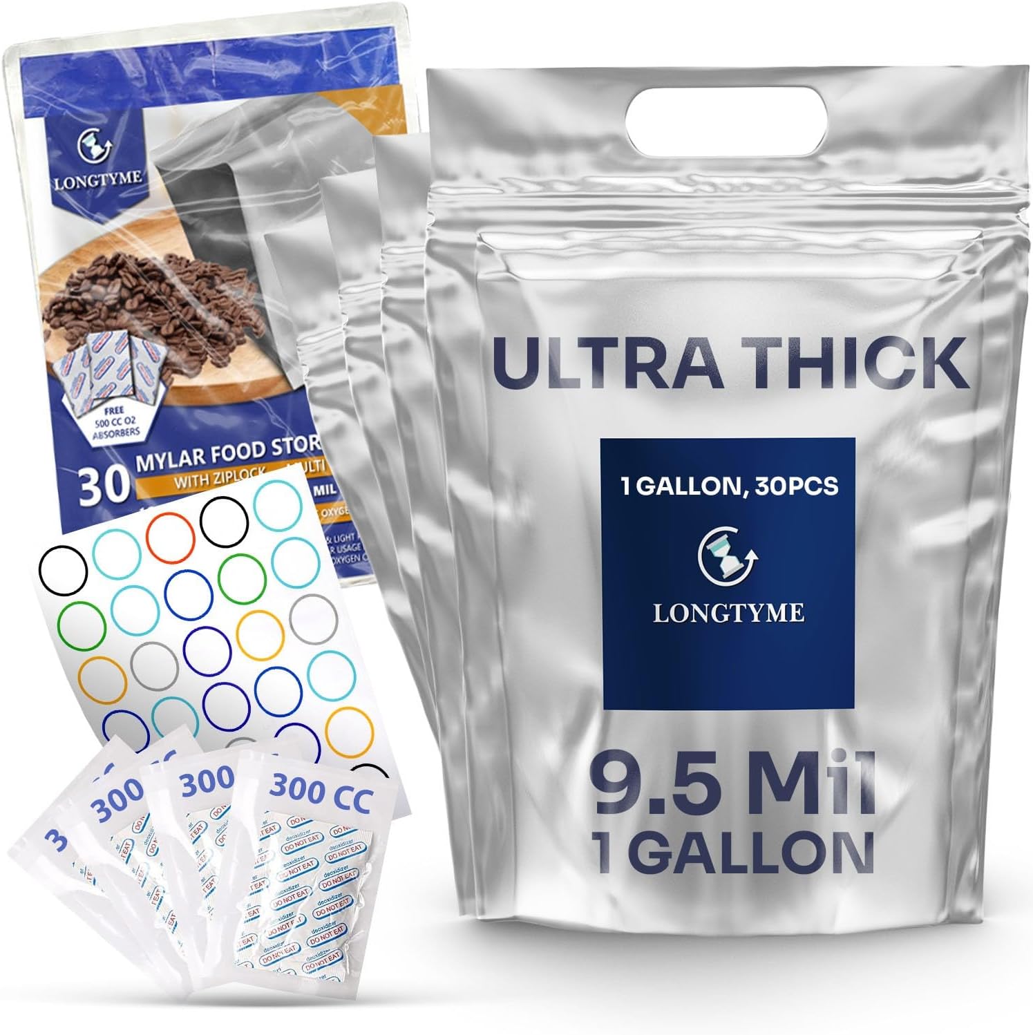 Amazon.com: 60-1,000cc Oxygen Absorbers OxyFree w/OxyEye in 3 Bags of ...