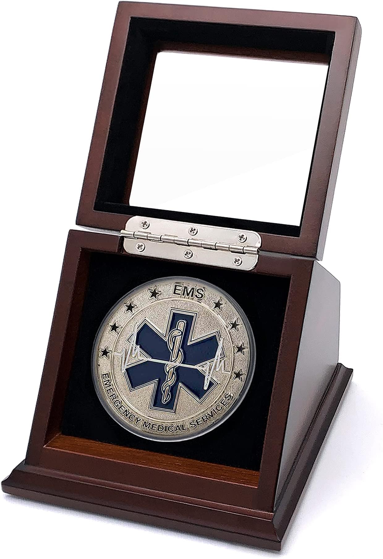 Amazon.com: Chez Monett Challenge Coin Display Case 2 Inch 50-55 mm ...