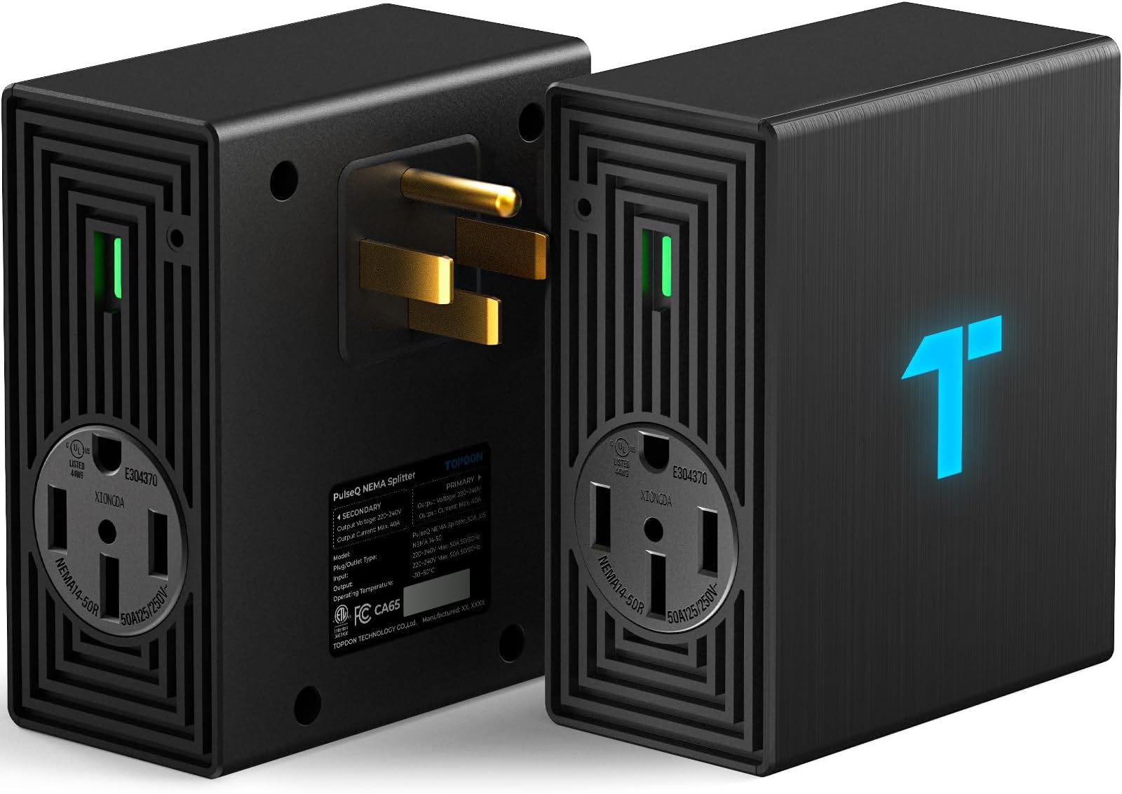 Amazon.com: GUETNEU NEMA 10-30 (3 Prong) Dryer Splitter with Breaker ...